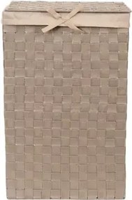 Compactor Stan Koš na prádlo s víkem 55 L hnědý / 25 x 38 x 60 cm