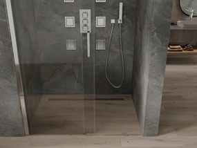 Mexen Omega posuvné sprchové dveře 150 cm, transparentní, chrom - 825-150-000-01-00