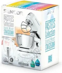 SENCOR STM 6350WH bílá / Kuchyňský robot / 4.5 L / 1000W