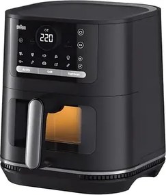 Braun HF5075IBK černá / Horkovzdušná fritéza / 2000 W / PFAS free / do