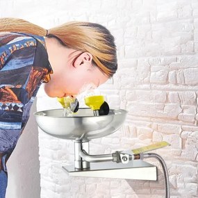 Nouzová oční výplachová stanice, Umyvadlo pro první pomoc 410x330x240 mm VEVOR