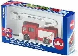 SIKU Super - Hasiči Magirus Multistar s teleskopickou plošinou / 1:87