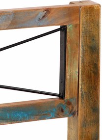 Rám postele masivní recyklované dřevo 180 x 200 cm 247668