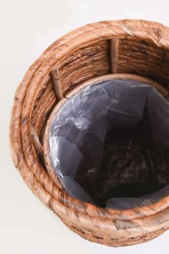 Pokojový květináč ROTA, vodní hyacint, průměr 46 cm, natur