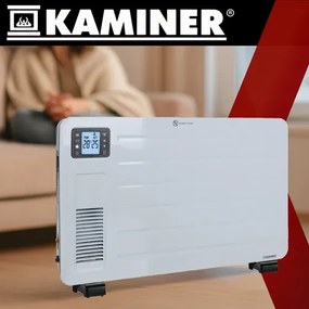 Elektrický radiátor - bílý Ziflo Kaminer 26402