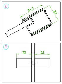 BPS-koupelny Čtvercový sprchový kout HYD-SK30A 80x80 černá/transparent - bez vaničky
