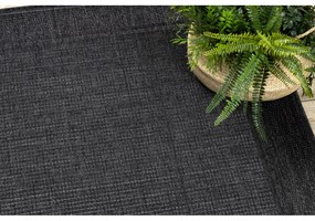 Kusový koberec Dimara černý 60x300cm