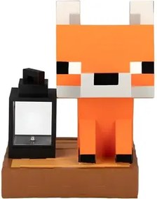 Paladone Minecraft LunaGlo Liška / Lampička / Solární nabíjení / NiMH