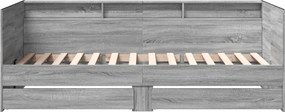 Válenda se zásuvkami bez matrace dub sonoma 90 x 190 cm 3280858
