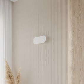 Sollux Lighting Nástěnné svítidlo SACCON bílé