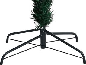 Umělý vánoční stromek se stojanem zelený 120 cm optické vlákno 321026