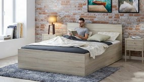 Maxi Postel STELA 90x200 cm, Dub sonoma