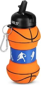 NILS Camp NC4104 550ml basketbal / Skládací silikonová láhev