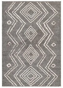 Vopi | Kusový koberec Taznaxt 5104 black - 200 x 290 cm