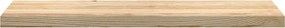 Nášlapy na schody 16 ks neošetřené 100x25x2 cm masivní dub 3282932