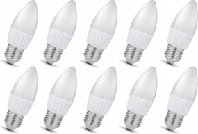 Sada 10x Led žárovka E27 9W~60W Premium Barva Teplá bílá