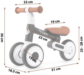 Dětské odrážedlo Nukido NK-603