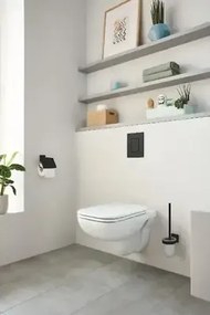 Grohe QuickFix Start Cube - Držák toaletního papíru s krytem matná čer