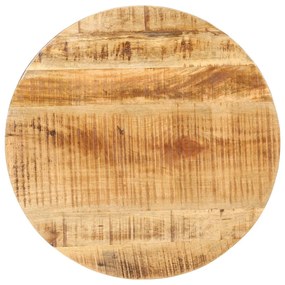 Konferenční stolek Consani - Ø68x43 cm | hrubé mangovníkové dřevo