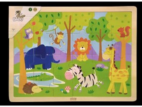 BABU - Puzzle safari 24 ks