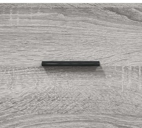 Skříň highboard šedá sonoma 34,5 x 34 x 180 cm kompozitní dřevo,  3199255