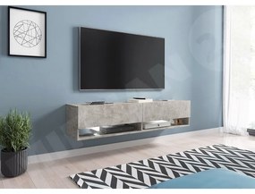 TV stolek Adenik 140, Barva: wotan, Osvětlení: osvětlení LED RGB - barevné