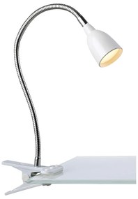 Bílá LED stolní lampa (výška 10,5 cm) Tulip – Markslöjd