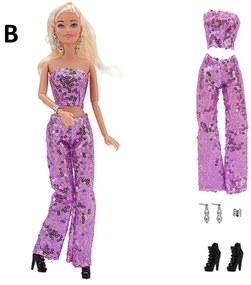 Šatičky pro panenku Barbie (30 cm) Varianta: B