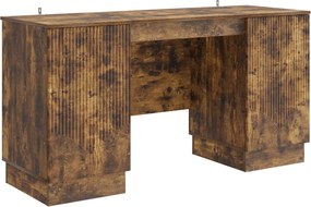 Stůl Kouřový dub 142,5 x 50 x 75 cm Kompozitní dřevo 3414626