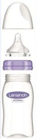 Lansinoh Kojenecká láhev s NaturalWave TM savičkou 240ml 2x,střední průtok
