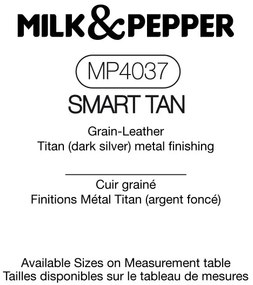 MILK&PEPPER Milkandpepper vodítko pro psy Slam Tan
