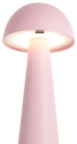 Růžová LED stolní lampa (výška 16,5 cm) Mini LED Dome – Leitmotiv