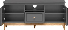 TERRA s | TV stolek TA-8 | 135,5 cm | šedá
