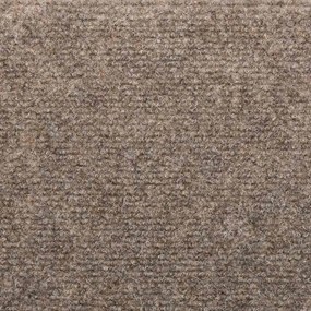 Schodové rohože samolepicí 5 ks 65 x 21 x 4 cm béžové, půlkulaté, velké 149716