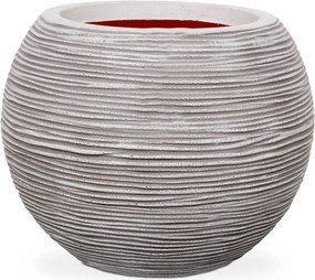 Capi Nature Rib NL Vase Ball Ivory Ø 62 cm / V 48 cm