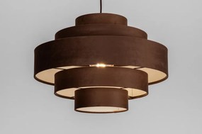 Závěsné svítidlo Madeira X Coffe Satin Brown