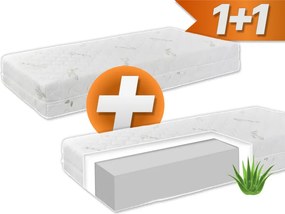 Matrace Comfort Aloe Vera 90 × 200 cm EMI 1 + 1 zdarma