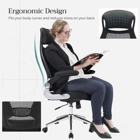 Kancelářská židle, ergonomická síťová otočná židle
