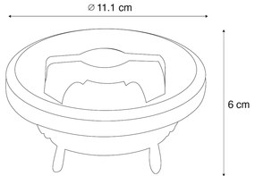 Sada 5 stmívatelných LED žárovek G53 AR111 12W 600lm 2700K