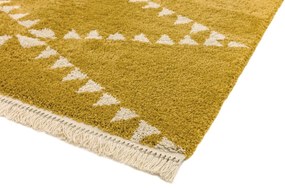 Žlutý  koberec Lever Mustard Rozměry: 200x290 cm