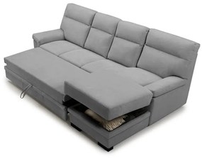 Pregio Italia sofa&relax Rozkládací sedačky Dany Provedení: 2 místná rozkládací + lehátko, Vzorník látek: tekno fibra 30 red