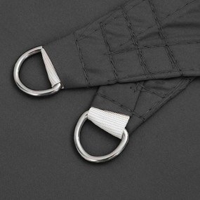 Stínící plachta oxfordská látka obdélníková 3 x 5 m antracitová 135102