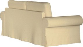 Potah na pohovku IKEA Backabro,  3-místná, rozkládací barva zelená látka pletený vzor