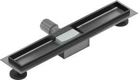 Mexen Flat tělo pro lineární odtok 60 cm, gun gray kartáčovaný - 1E15060