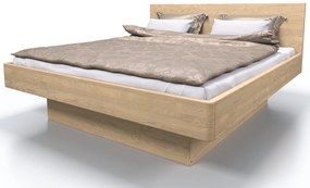 Vlastní výroba Jasanová postel Pegas s úložným prostorem