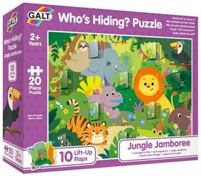 Galt Puzzle - Schovávačka - Džungle