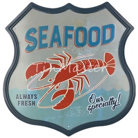 Cedule značka Seafood