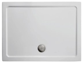 Ideal Standard Simplicity Stone - Sprchová vanička litý mramor 101 x 81 cm, Bílá, L504901