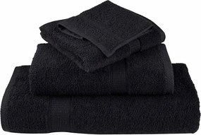 8dílná sada ručníků Premium SOLUND černá 600 g/m² 137548