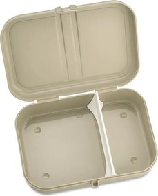 Obědová krabička Pascal Organic s přihrádkou L šedá